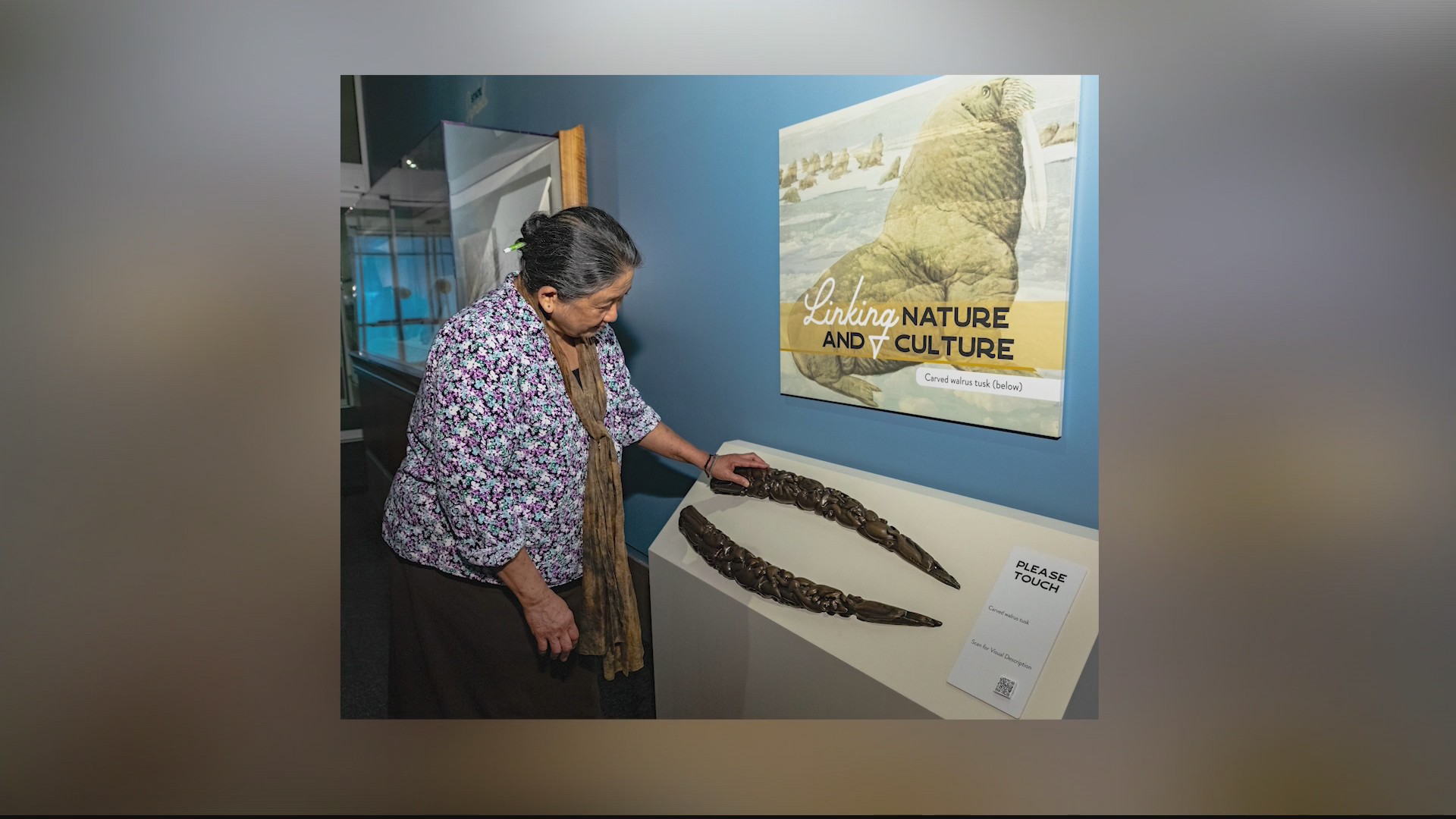 Smithsonian Museum showcasing North Dakota artifacts