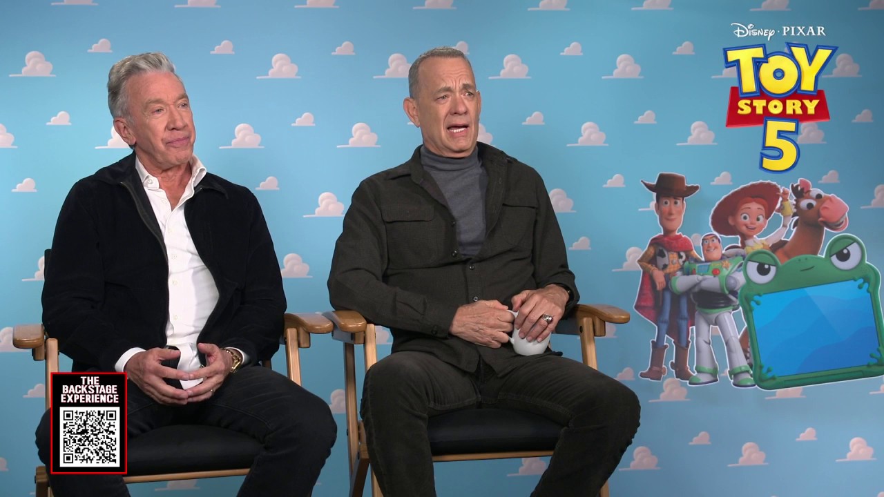 The Backstage Experience w/ Toy Story 5 stars Tom Hanks, Tim Allen & more!