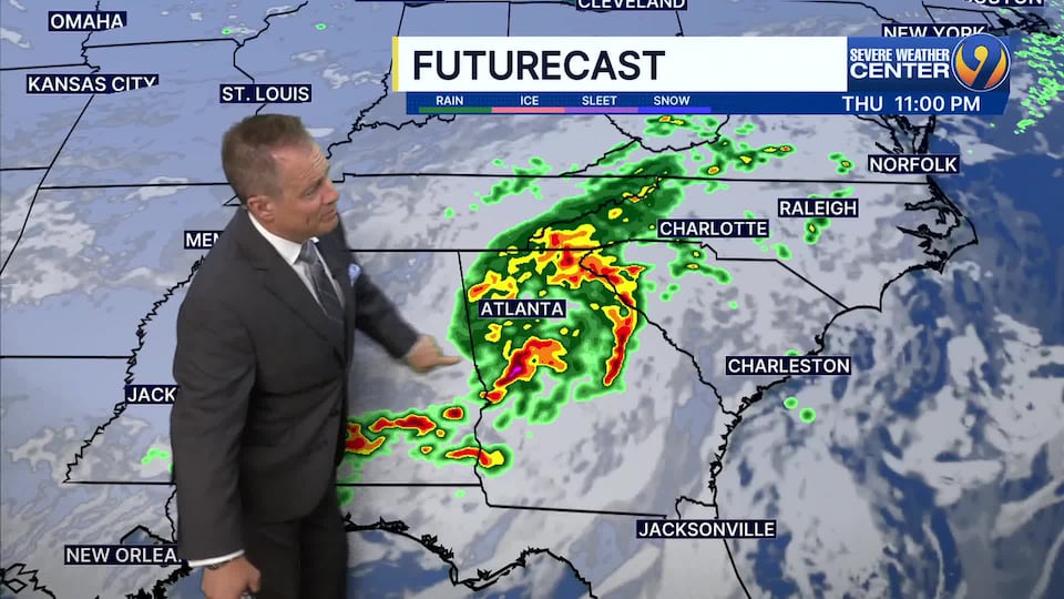 Thursday evening's forecast with Chief Meteorologist John Ahrens