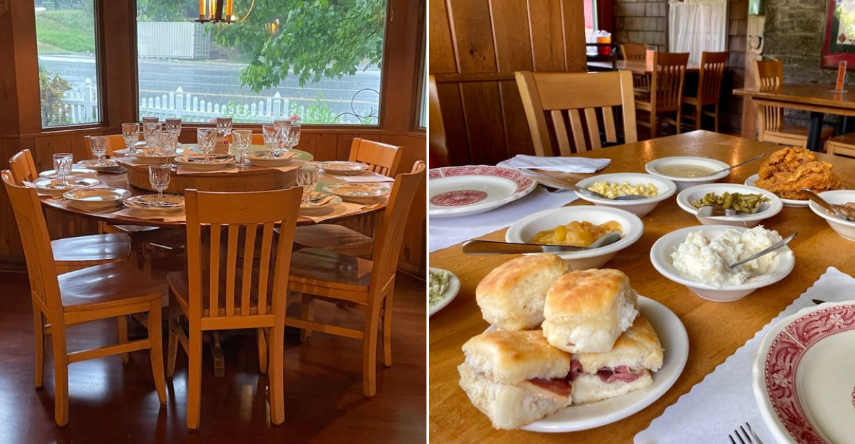 This North Carolina family-style restaurant serves Southern comfort ...