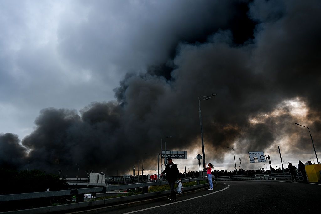 Ukraine war latest: Black smoke rises over Moscow as Ukrainian drones ...