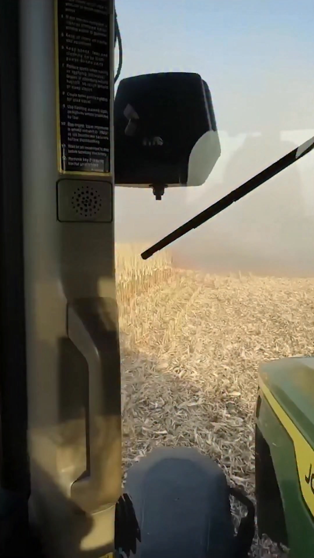 High winds and dry fields, teamwork wins