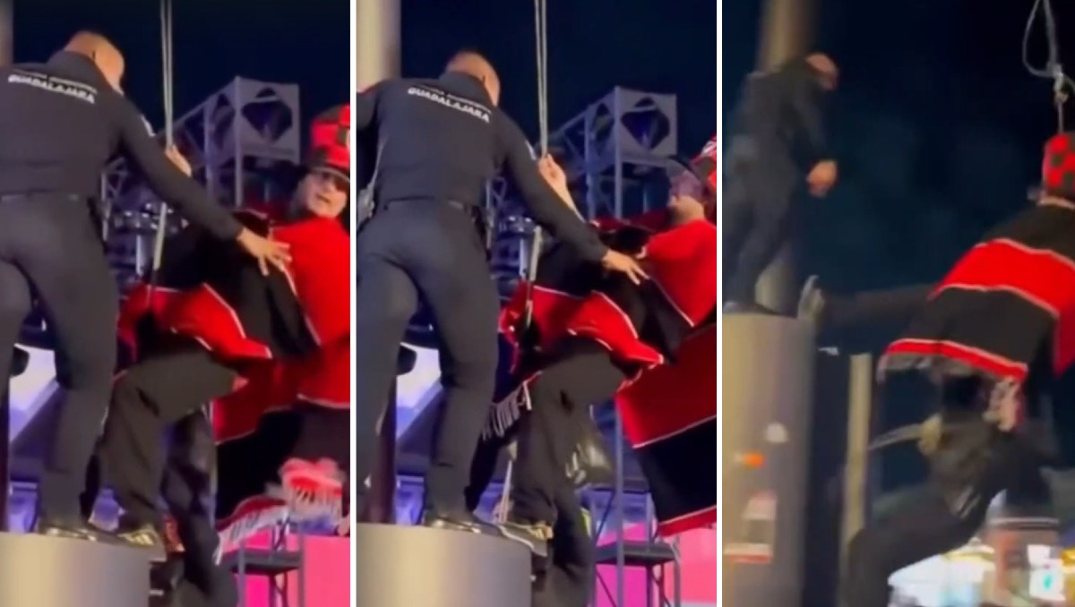 Dos policías resultan lesionados al tratar de detener a atlista que ...