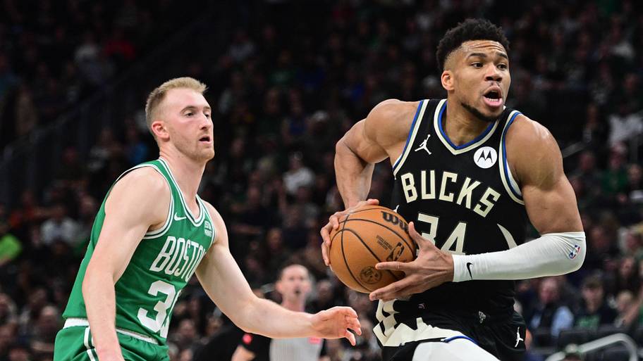 Sam Hauser could be key to the Celtics trading for Giannis Antetokounmpo