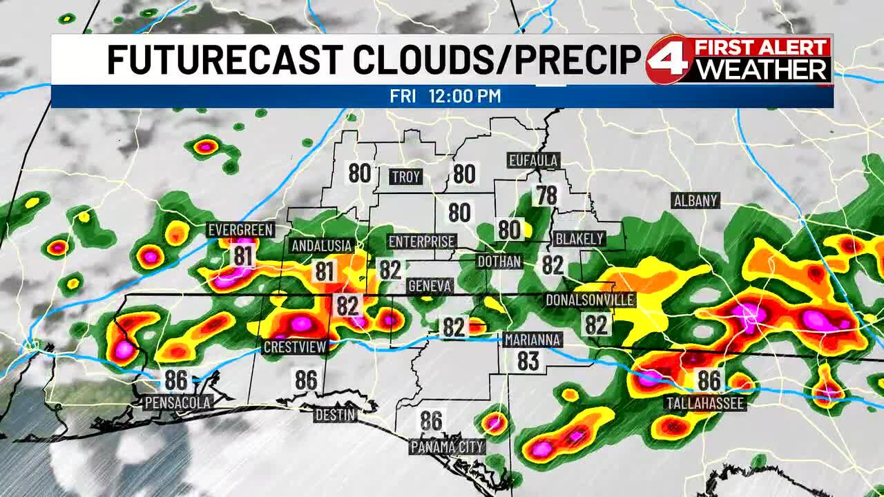 Wet pattern rolls on with a brief dip in rain chances ahead