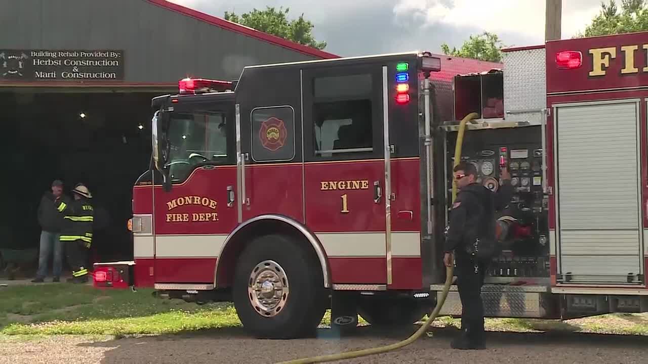 Monroe firefighters host 'Forged by Fire' boot camp