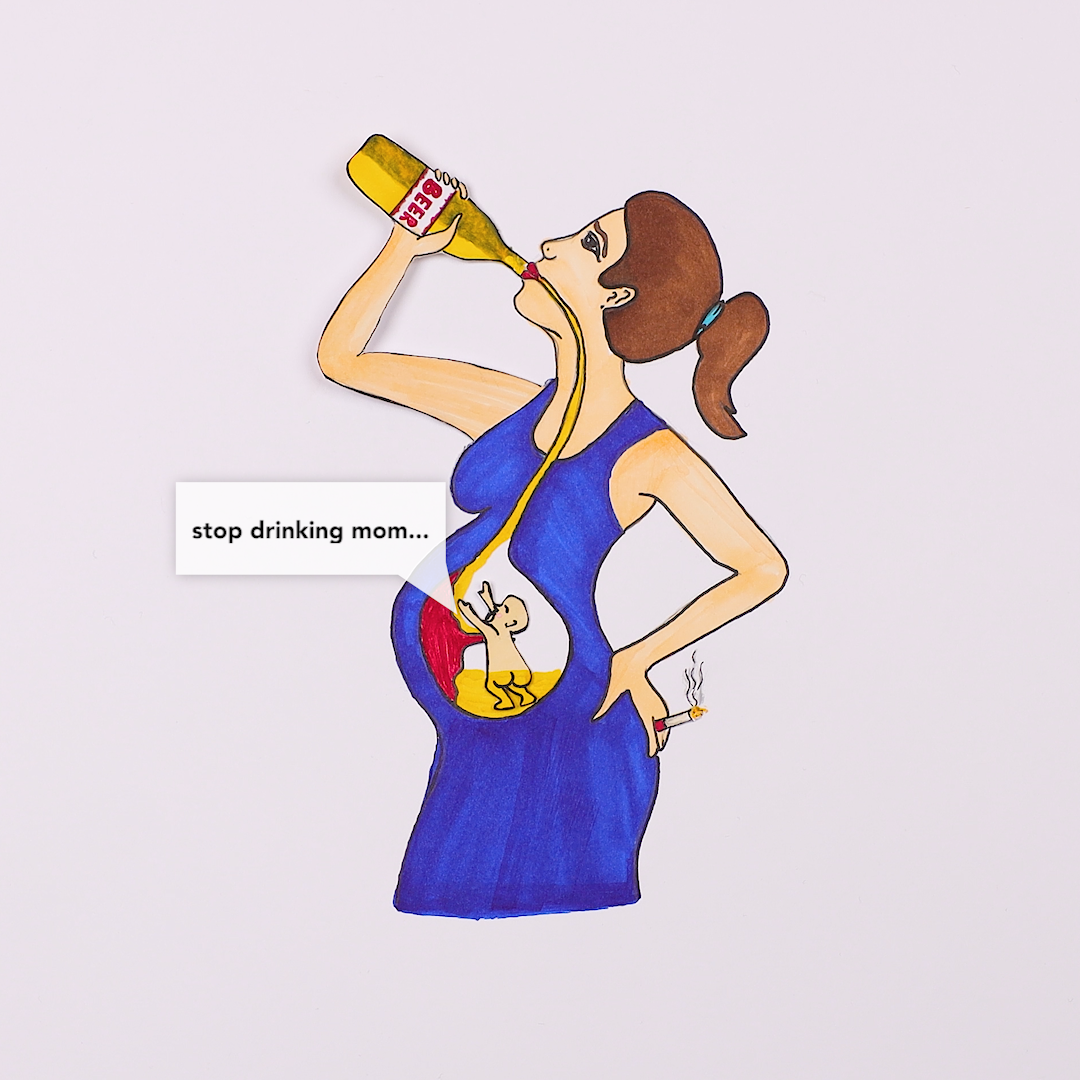 What alcohol and cigarettes really do to your baby