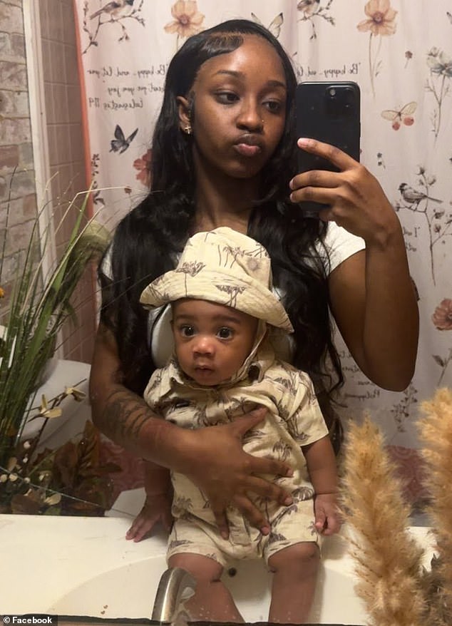 Mom of one-year-old shot dead by police claims she desperately tried to ...