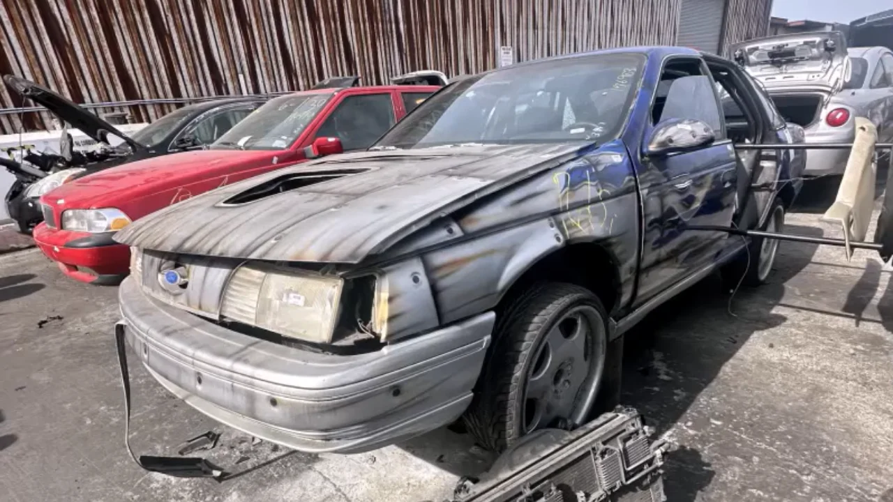 A 1989 Ford Taurus was discovered in a California junkyard and it turns ...
