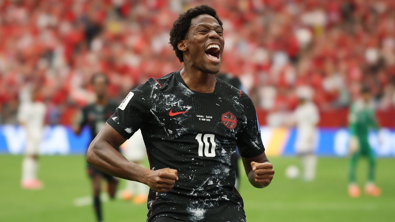 David hat trick sees Canada rout Qatar for 1st ever World Cup win
