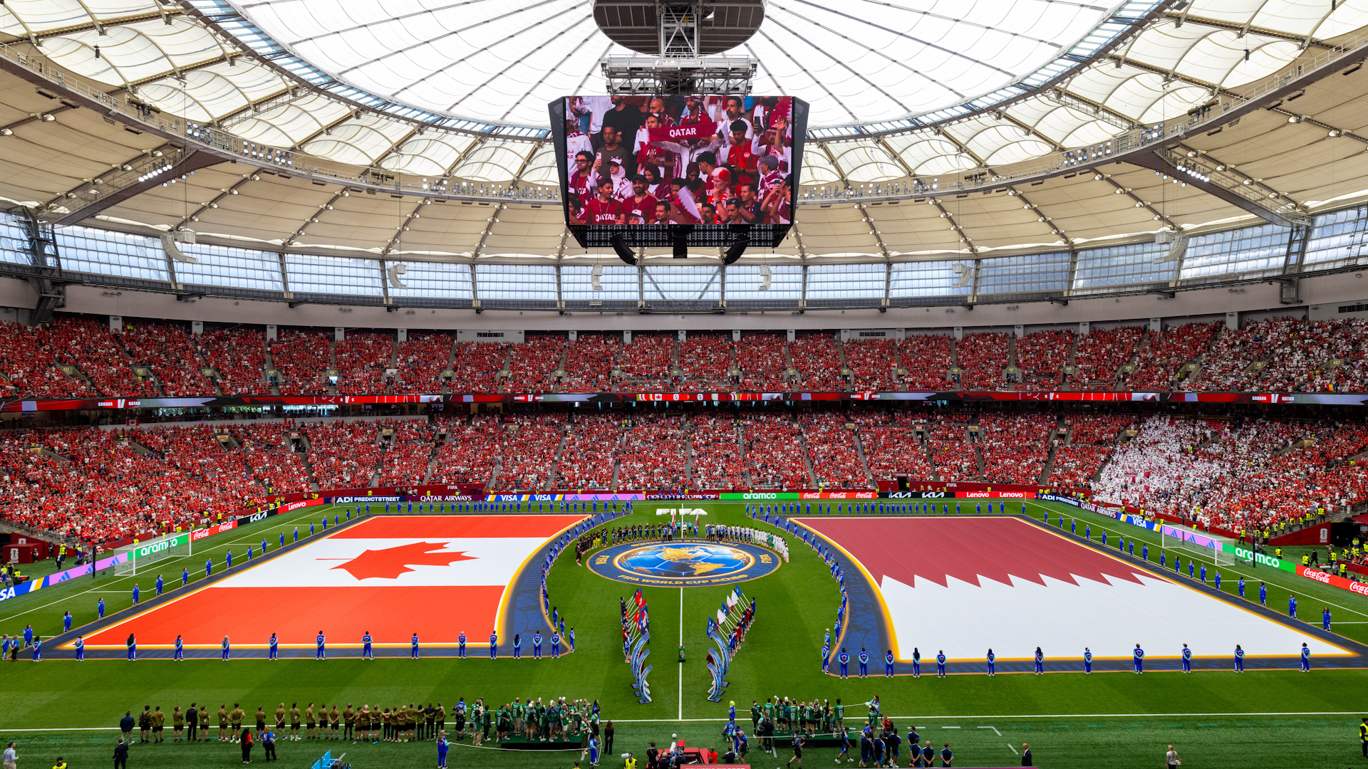 Canada wins 1st-ever World Cup match in 6-0 victory against Qatar