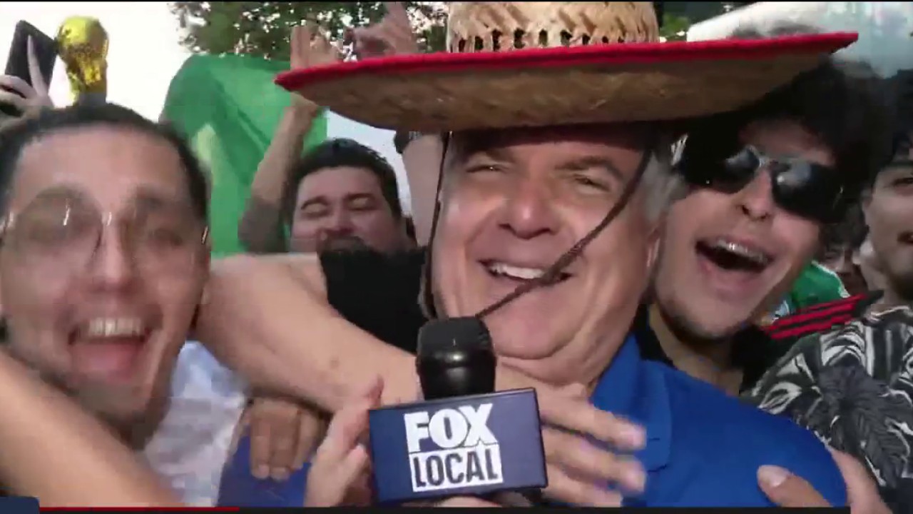 World Cup: KTVU sports reporter Joe Fonzi gets sombrero-ed in San Jose