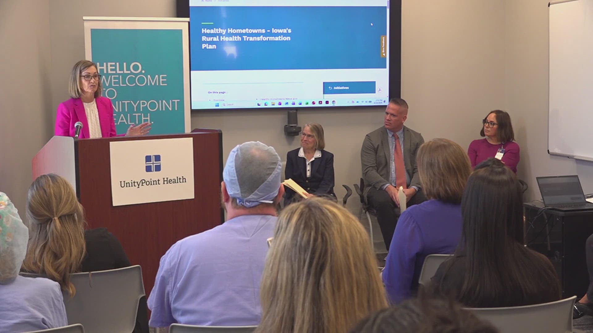 Gov. Reynolds, Rep. Miller-Meeks highlight rural health investments