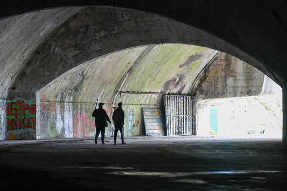 Inside creepy abandoned airport with land mine 'death warning'
