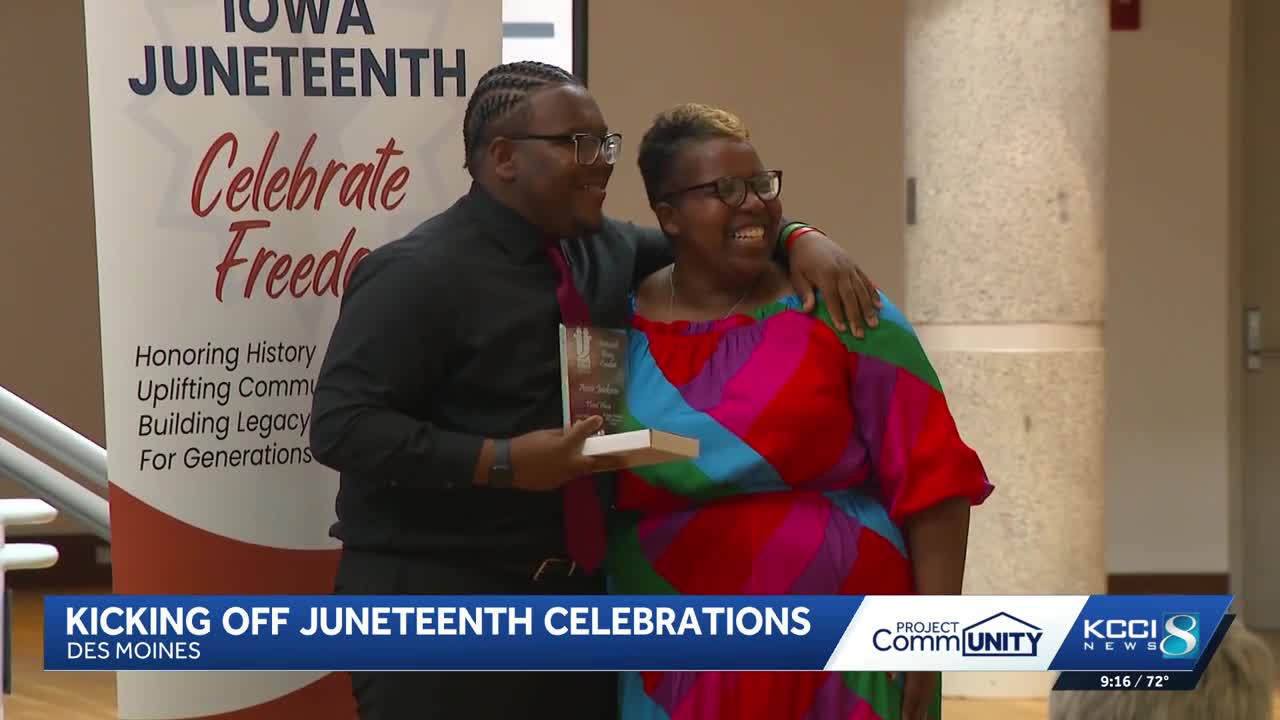 Iowa kicks off Juneteenth with celebration and education