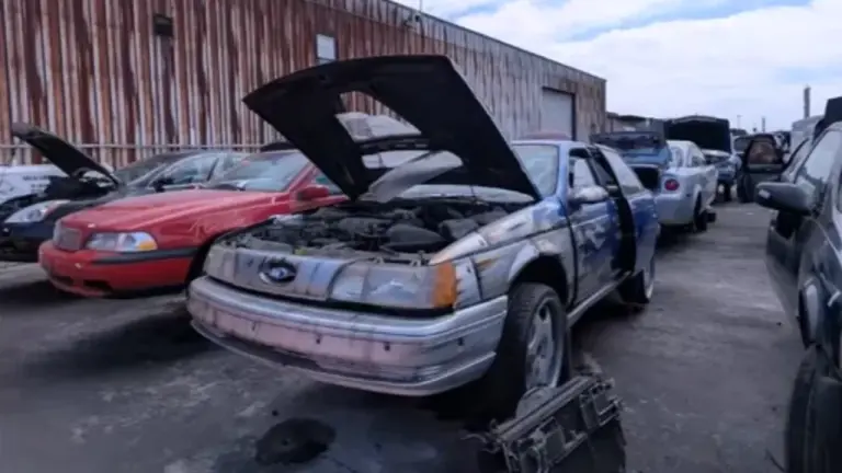 A 1989 Ford Taurus was discovered in a California junkyard and it turns ...
