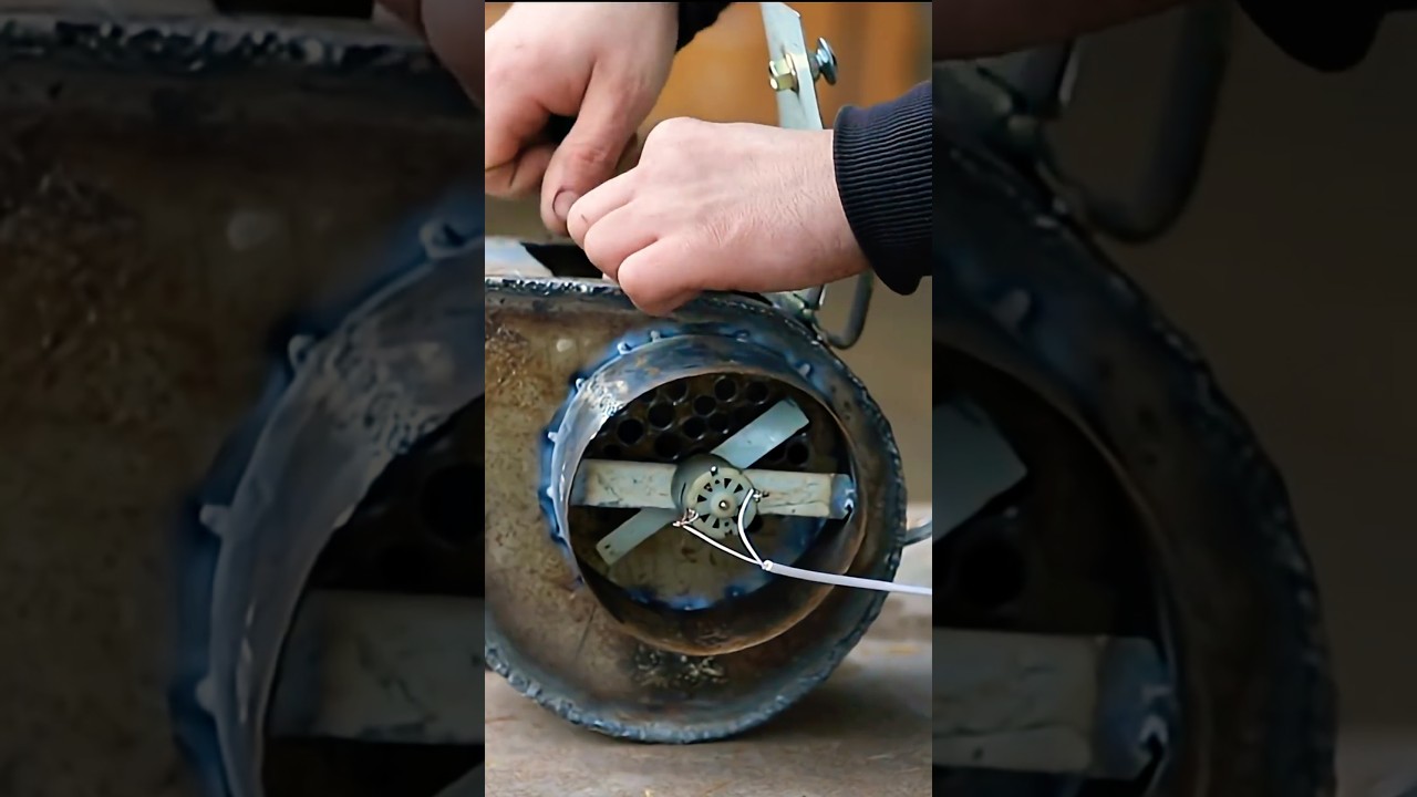 Amazing waste oil burner! DIY ideas