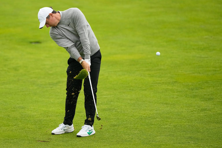 US Open starts on soft Shinnecock with strong wind. Sam Stevens takes ...