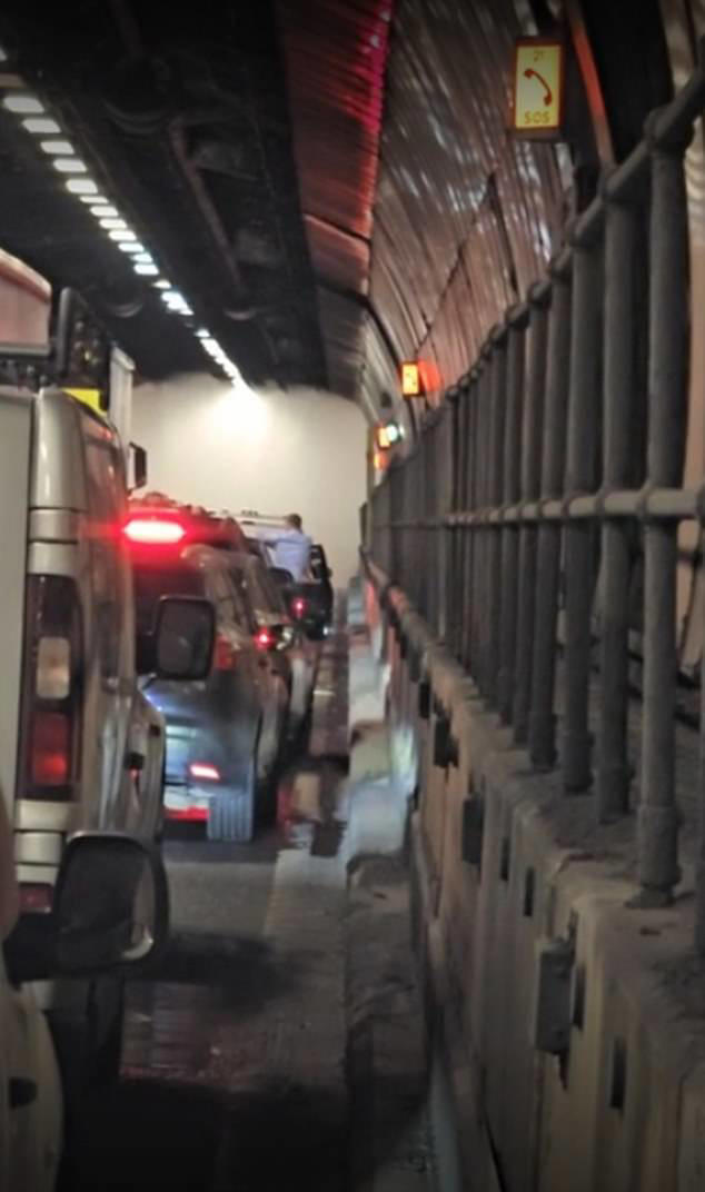Drivers suffer hour-long delays on M25 motorway as blaze closes ...