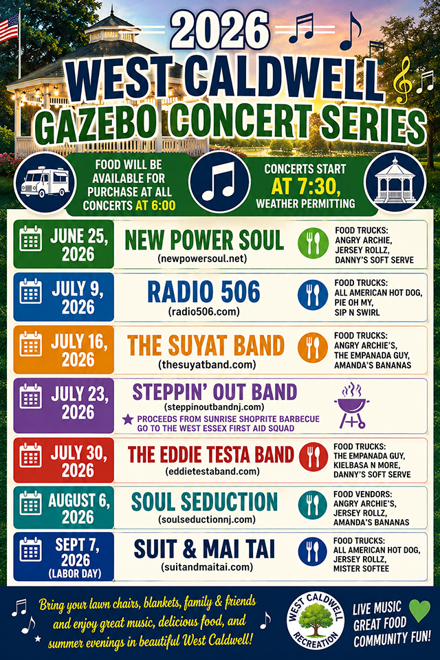 Outdoor concert series returning to the Caldwells: See 2026 schedule