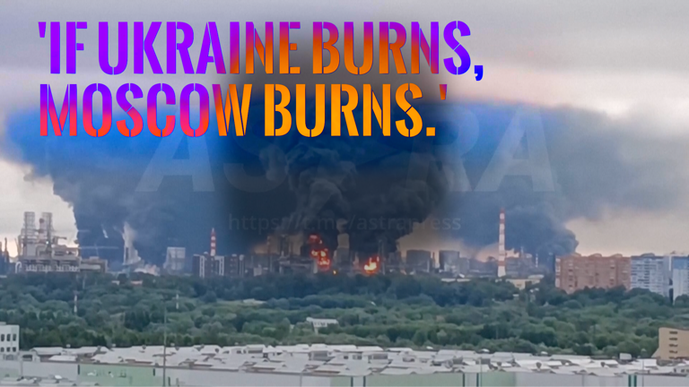 'If Ukraine burns, Moscow burns': Zelenskyy makes good on his warning ...