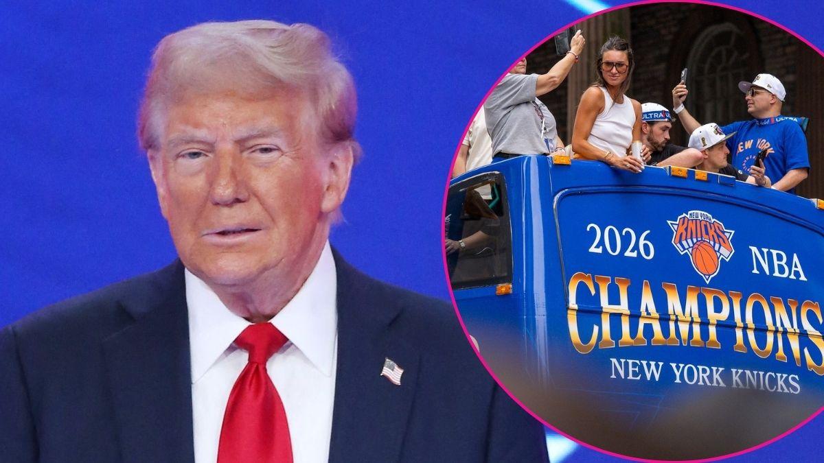 Knicks owner 'very proud' to bring team to White House, breaking ...
