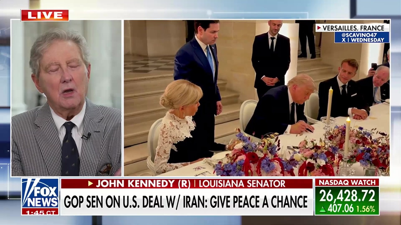 Sen. Kennedy says to ‘give peace a chance’ amid US-Iran agreement