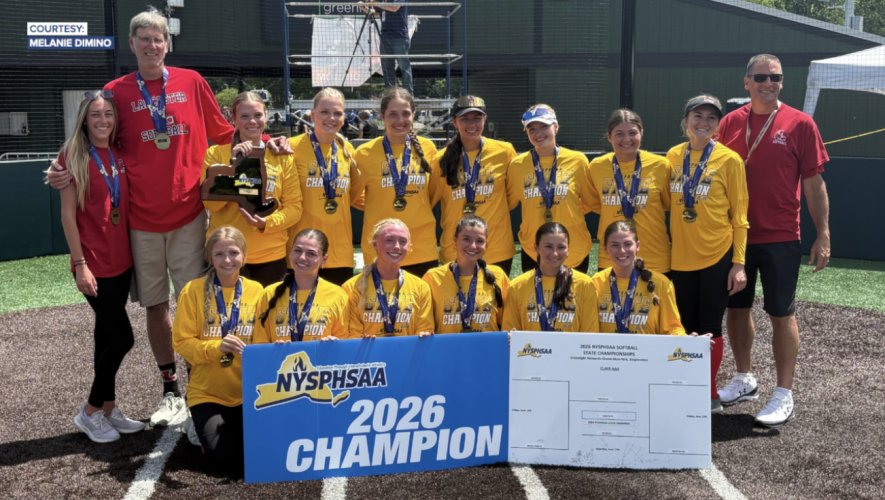Lancaster High School softball celebrates back-to-back state championships