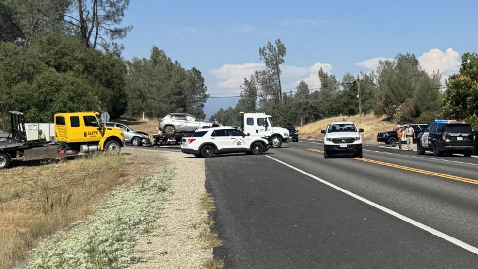 Two hospitalized after multi-vehicle crash on Highway 299 near Bella Vista