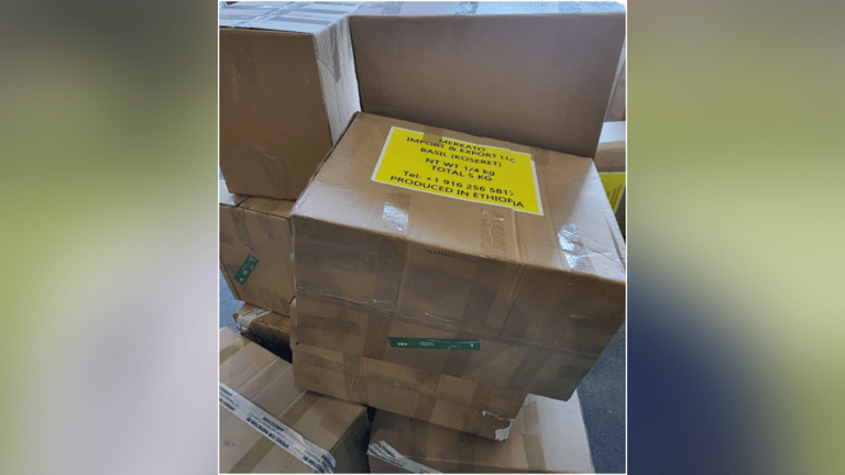 $17,000 of an East African stimulant was seized en route to Sacramento ...