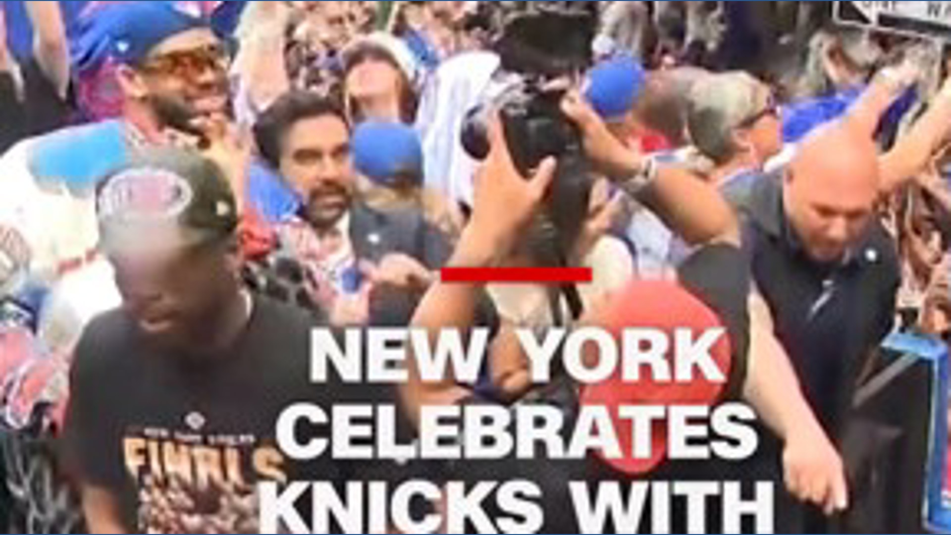 New York celebrates Knicks with championship parade