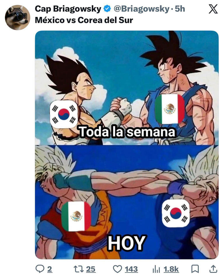 México vs Corea del Sur: usuarios desatan épico duelo de memes previo ...