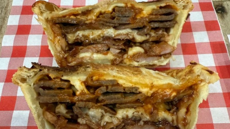 The most unusual pie 'Pyney the Pie Man' has eaten this year