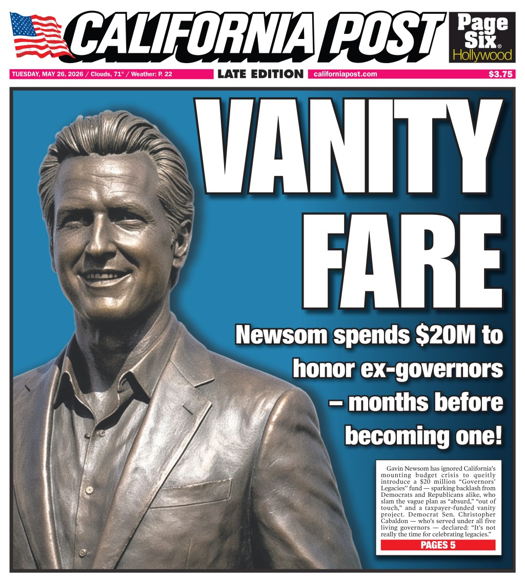 Gavin Newsom’s humiliating U-turn on 'absurd' vanity project that would ...