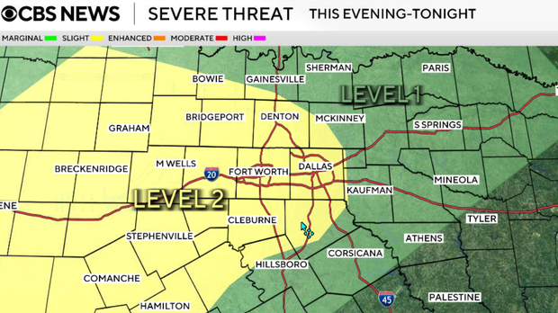 Heat advisory in effect for North Texas as chance of rain, storms ...