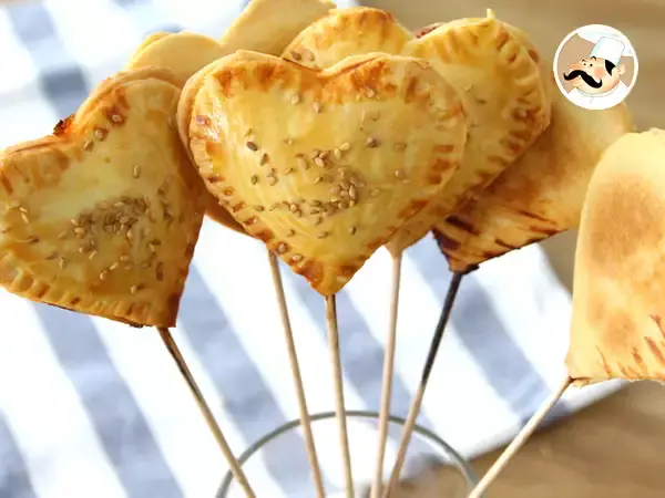 Pie pops en coeur pour la saint valentin