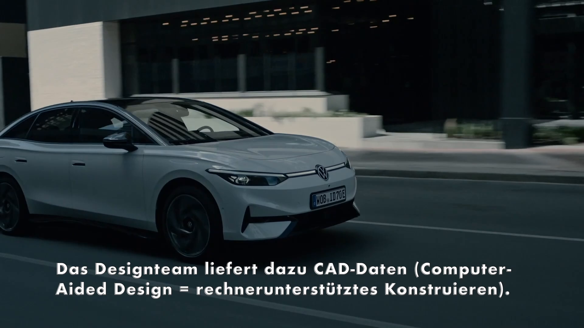Der Volkswagen ID.7 - Vom Computer in den Windkanal