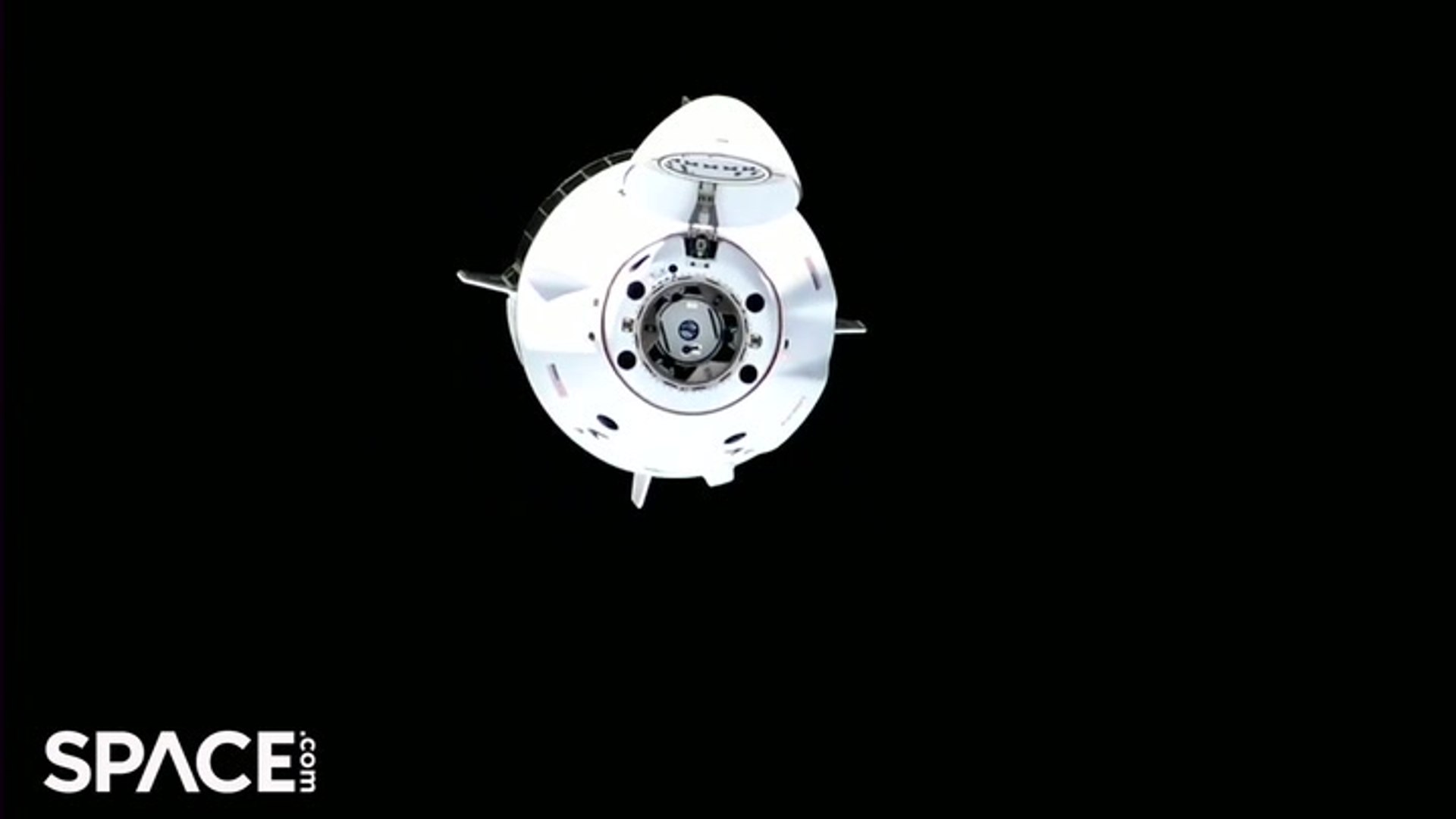 Time-lapse of SpaceX's Crew-6 Dragon approaching space station