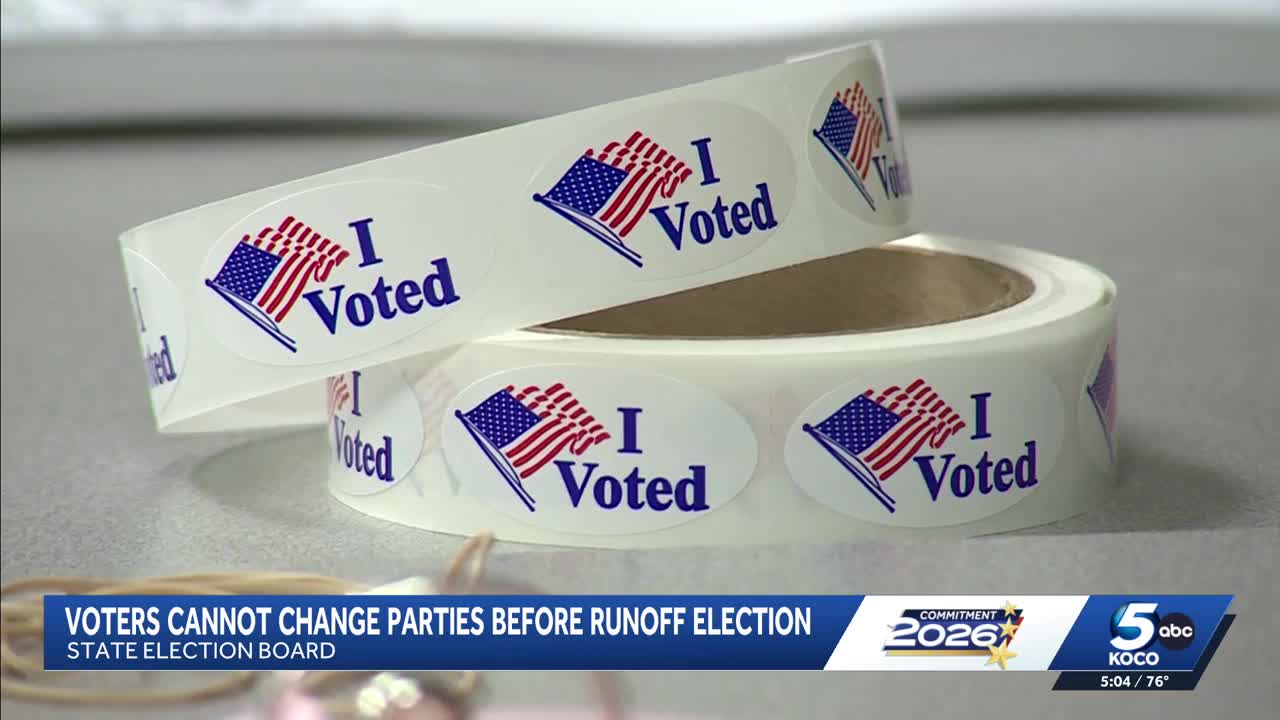 Oklahoma election board says party changes are frozen before Aug. 25 ...