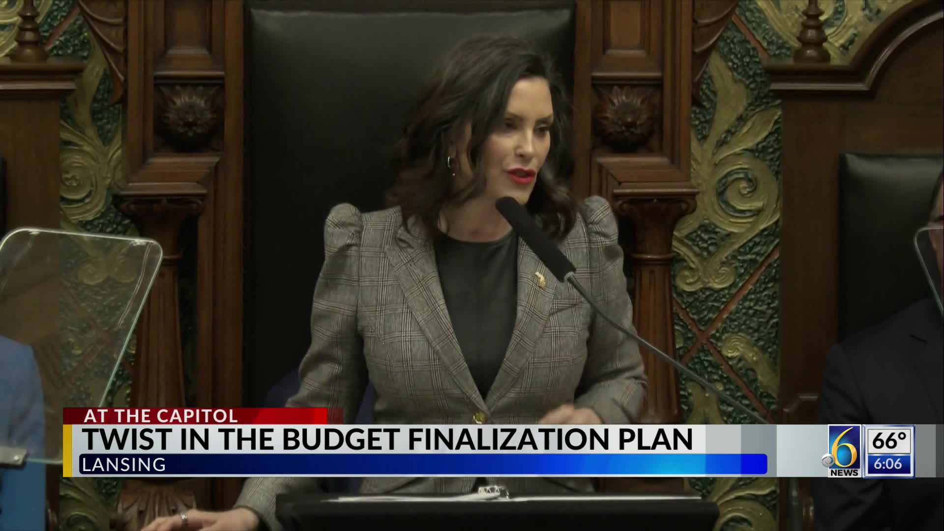 Hall willing to leave Whitmer out in order to pass state budget