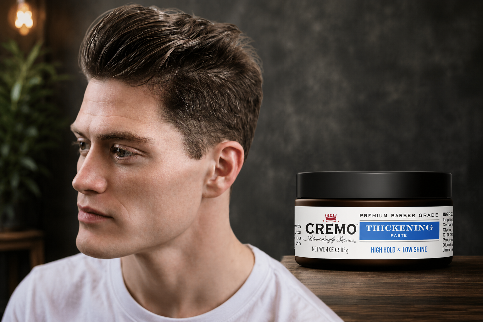 This £6.47 barber-grade paste promises to thicken your hair (aff)