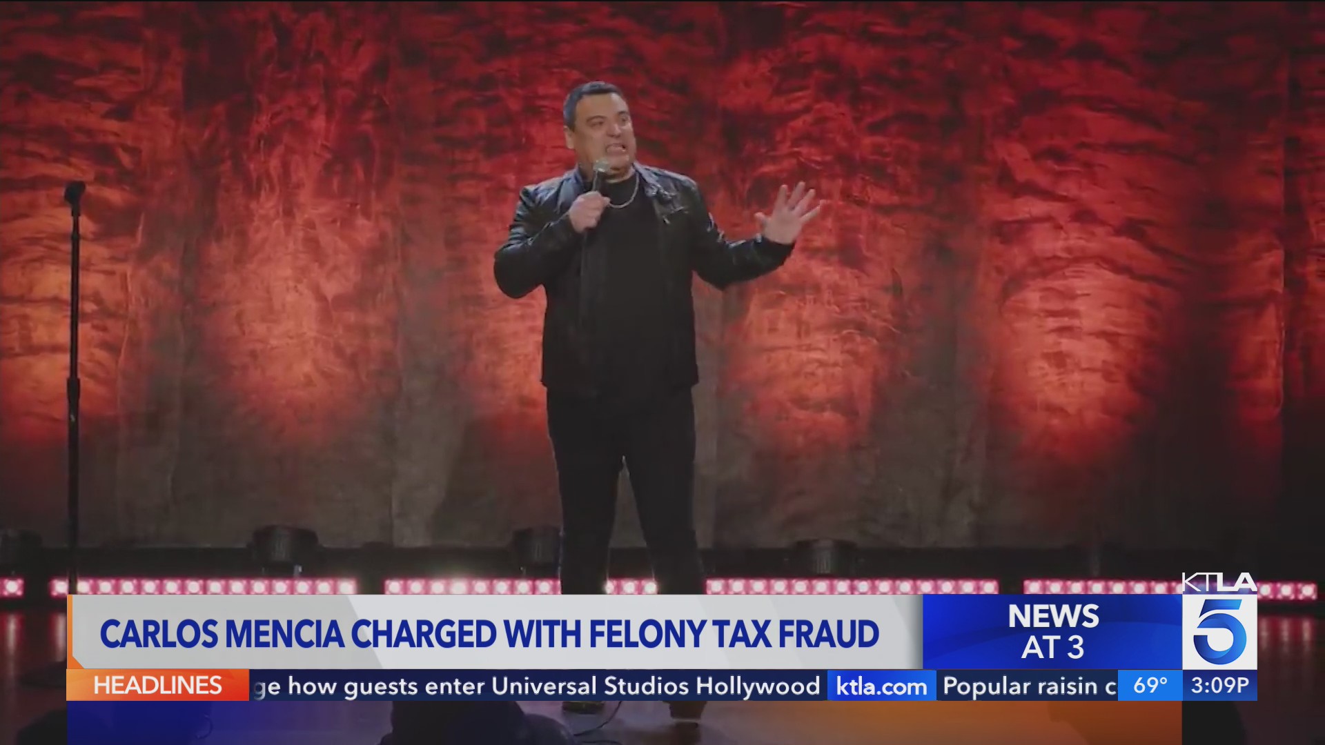 Comedian Carlos Mencia charged with felony tax fraud