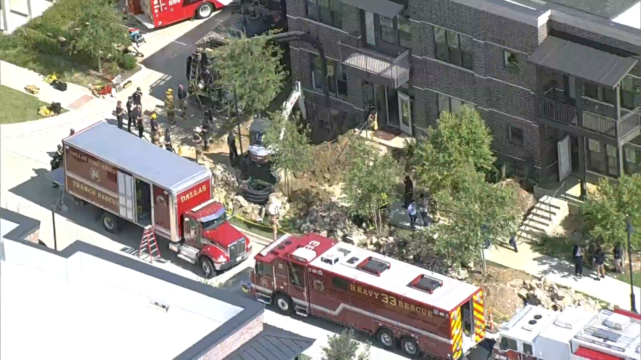 Workers trapped under building in Coppell after tunnel collapse, one ...