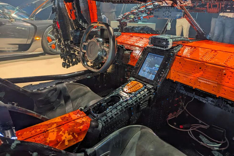 Lego presenta el Spear de Koenigsegg Sadair, su superdeportivo Technic ...