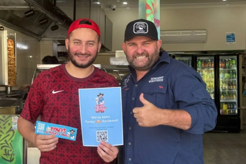 The most unusual pie 'Pyney the Pie Man' has eaten this year
