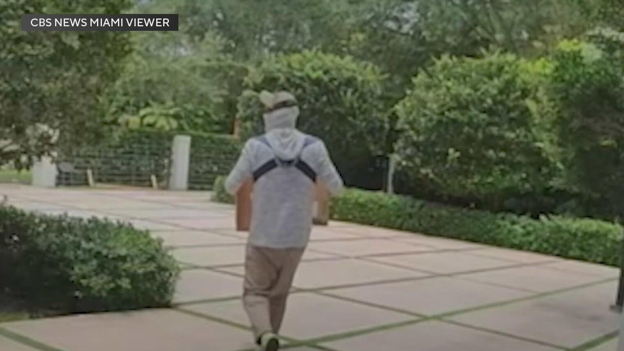 Kendall porch pirate caught on camera spoiling a Father's Day surprise