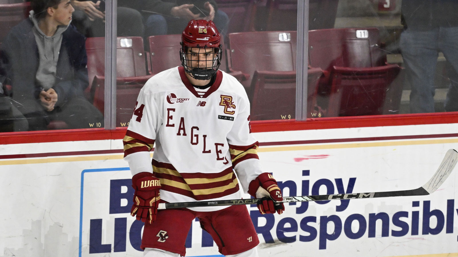 Bruins trade Boston College prospect to Sharks for draft picks