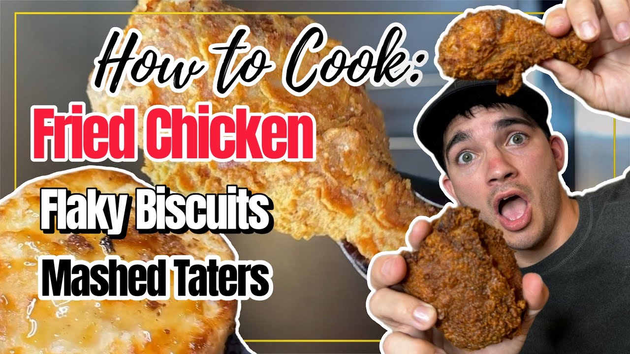 How to make a classic fried chicken meal at home