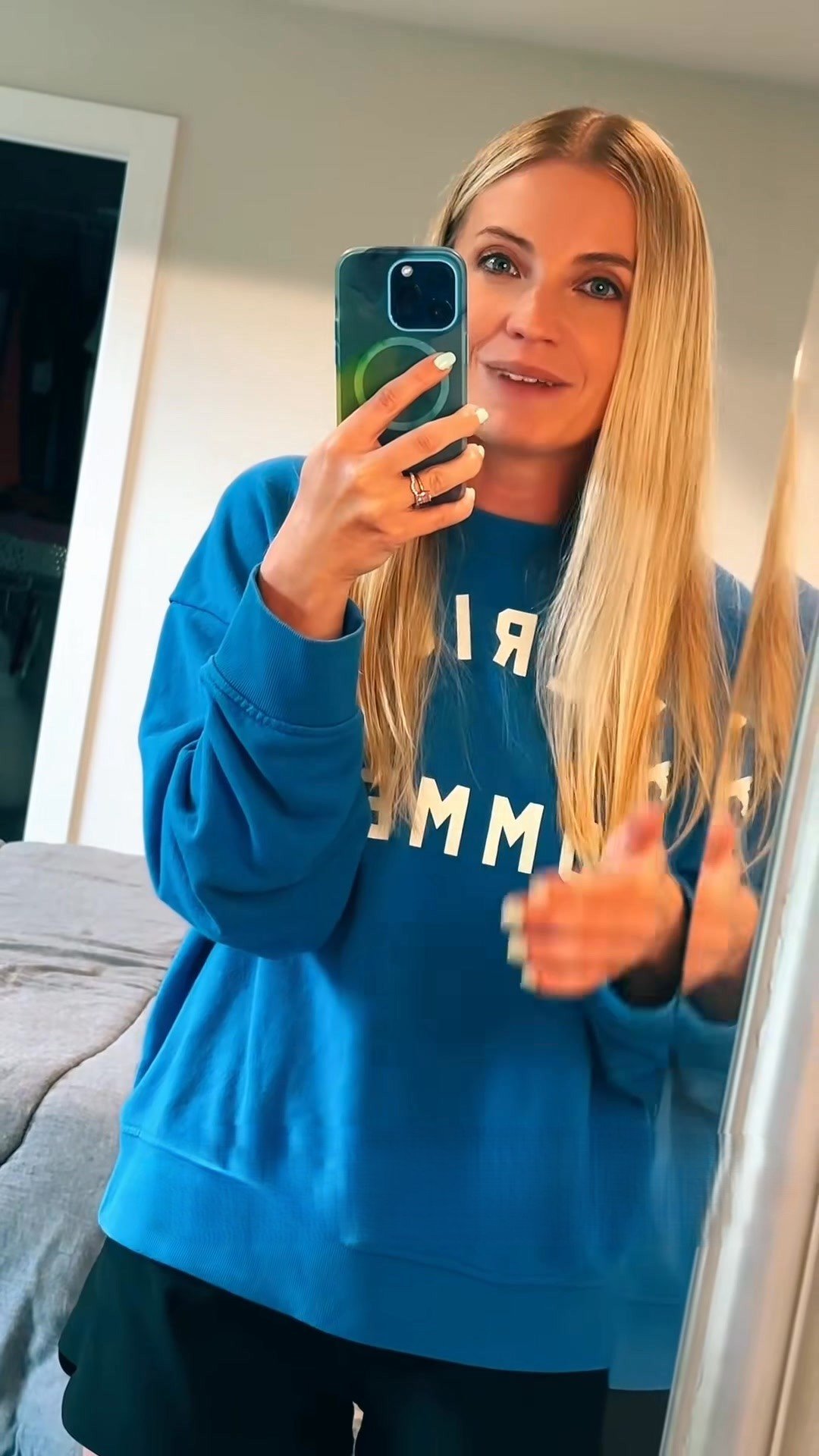 The internet is still telling her husband Ryan to run