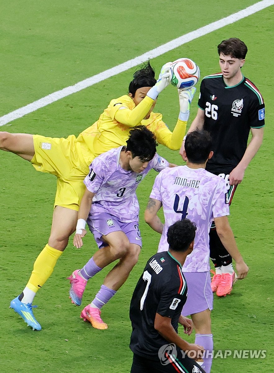 S Korea-Mexico World Cup match
